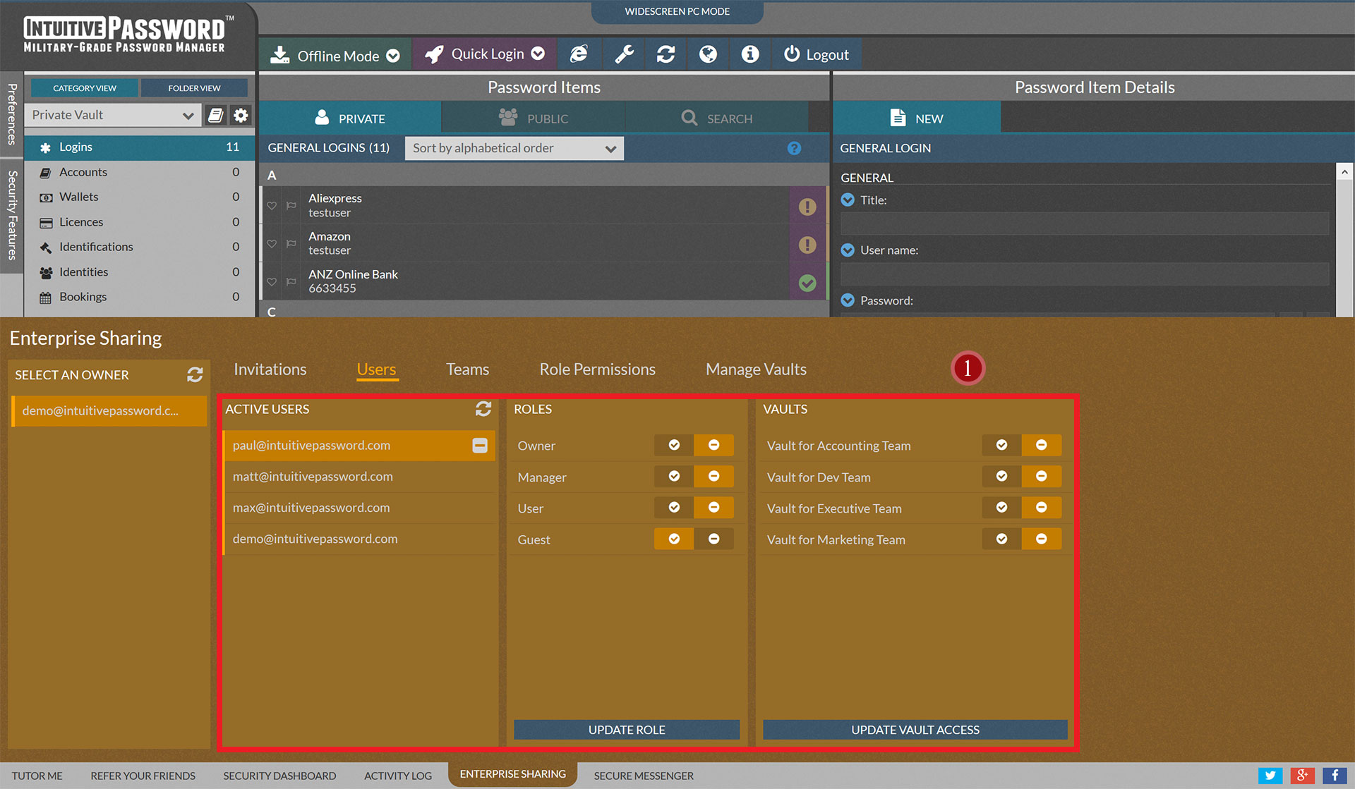 Intuitive Password - User Manual